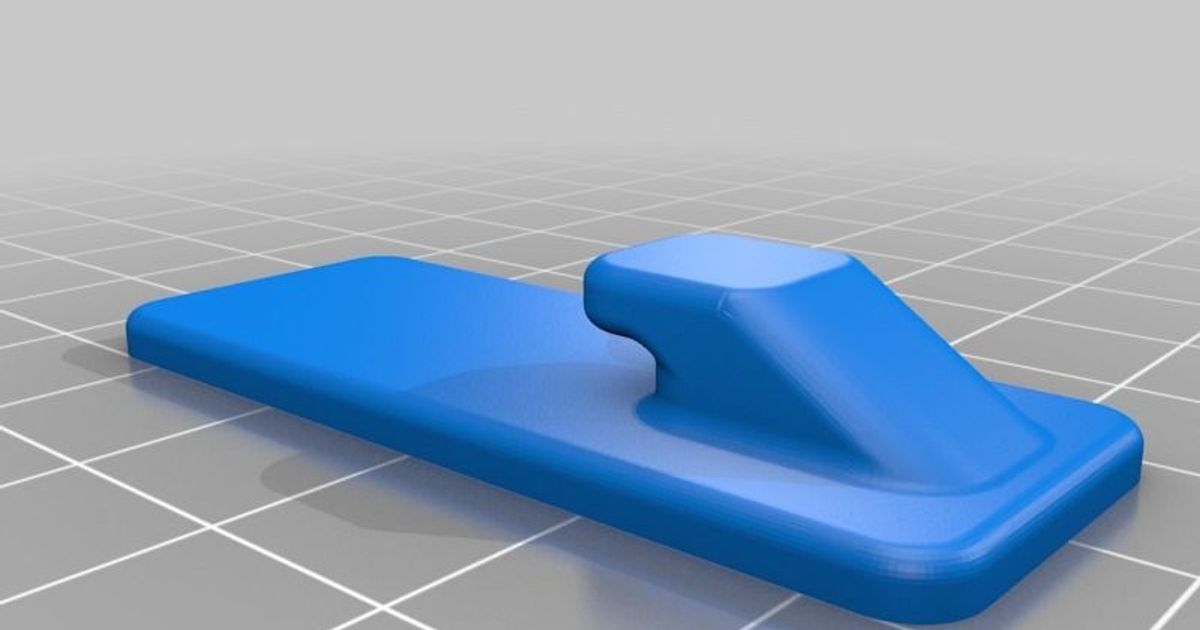 Hook for 20x50mm double sided hanging strips by Martin_au | Download ...