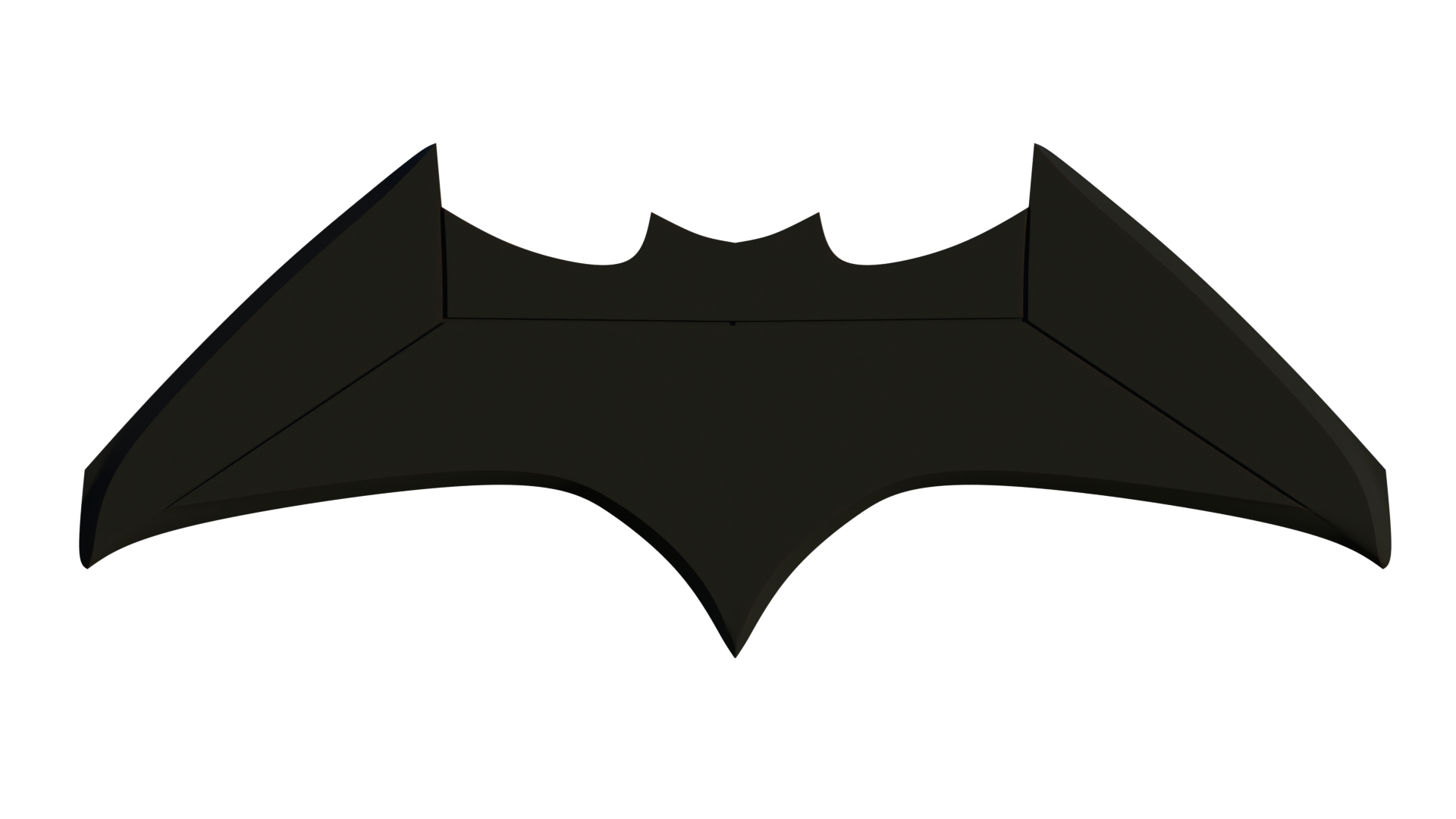 Life Size Batarang From Justice League by Jafjay | Download free STL ...