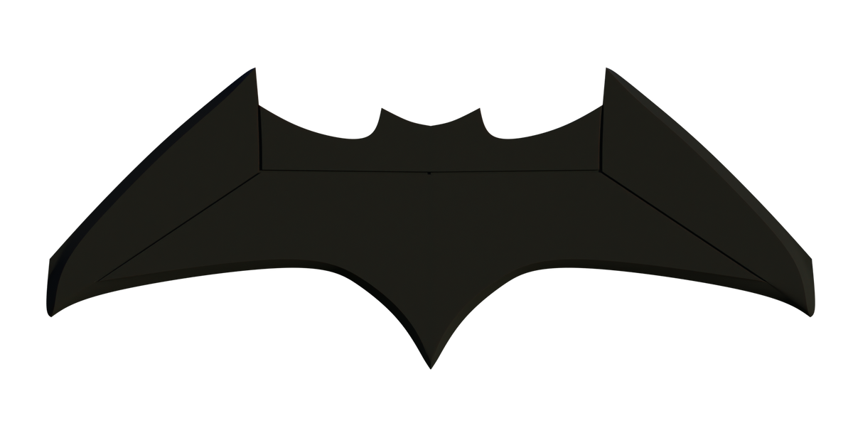 Life Size Batarang From Justice League by Jafjay | Download free STL ...