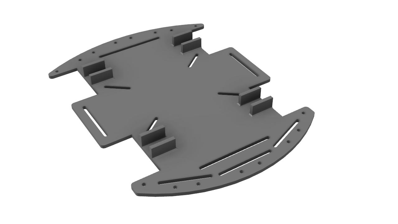 Robot Chassis by LMJ | Download free STL model | Printables.com