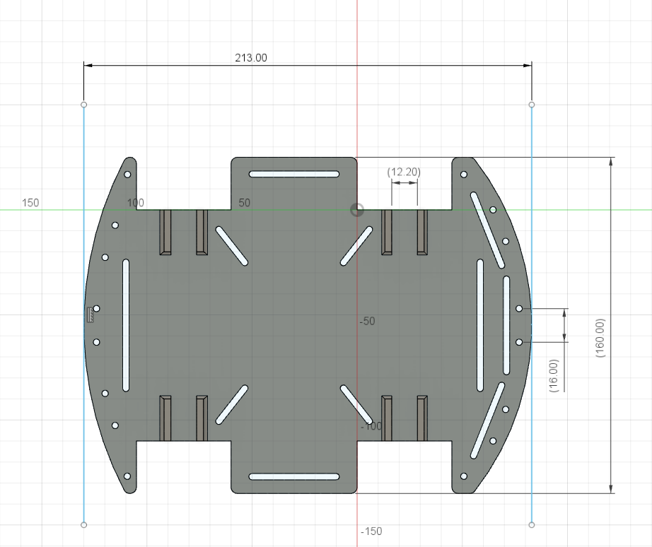 Robot Chassis by LMJ | Download free STL model | Printables.com