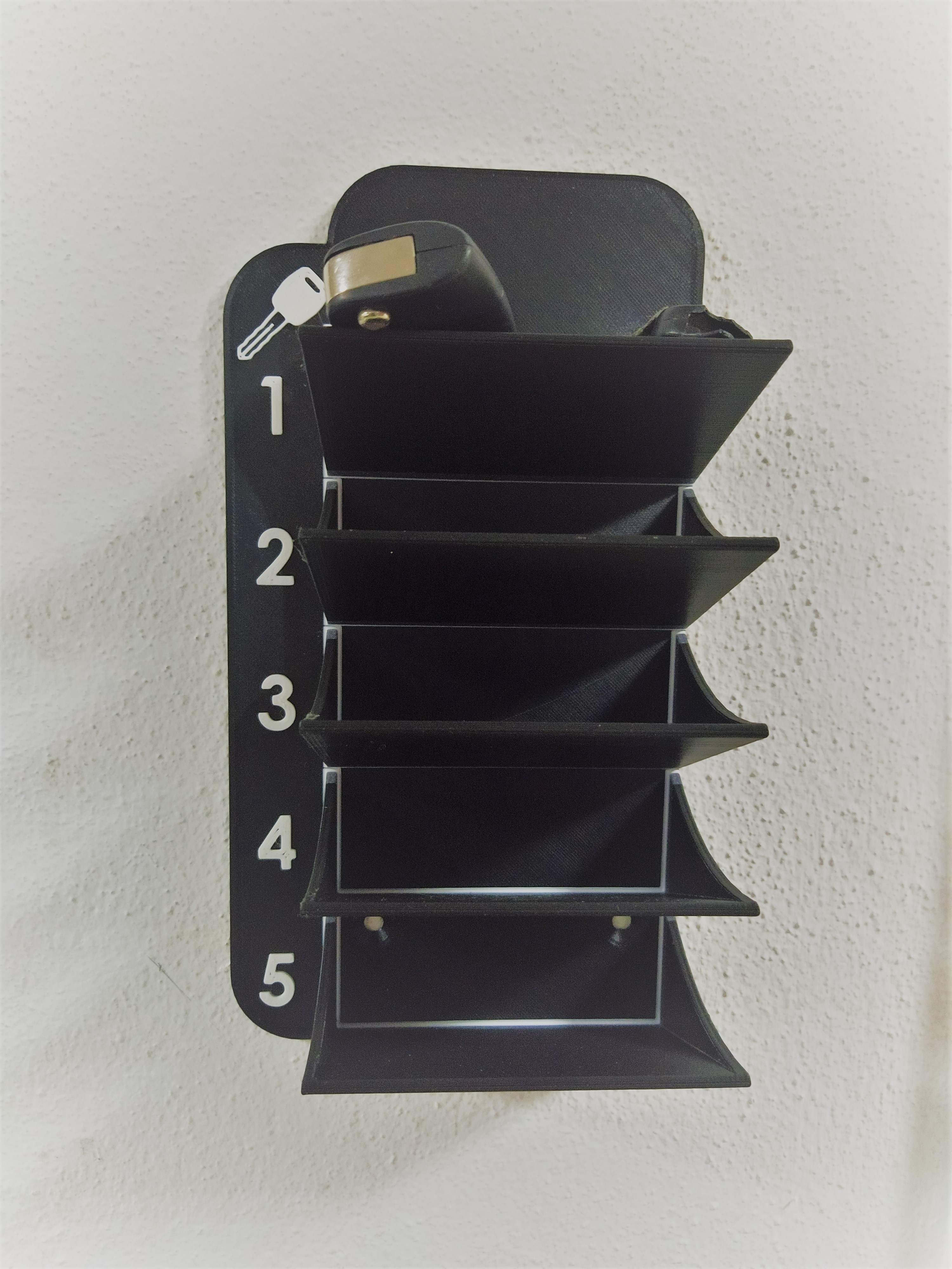 5 Key Holder - Car Garage by Cultura Mat3rial | Download free STL model ...