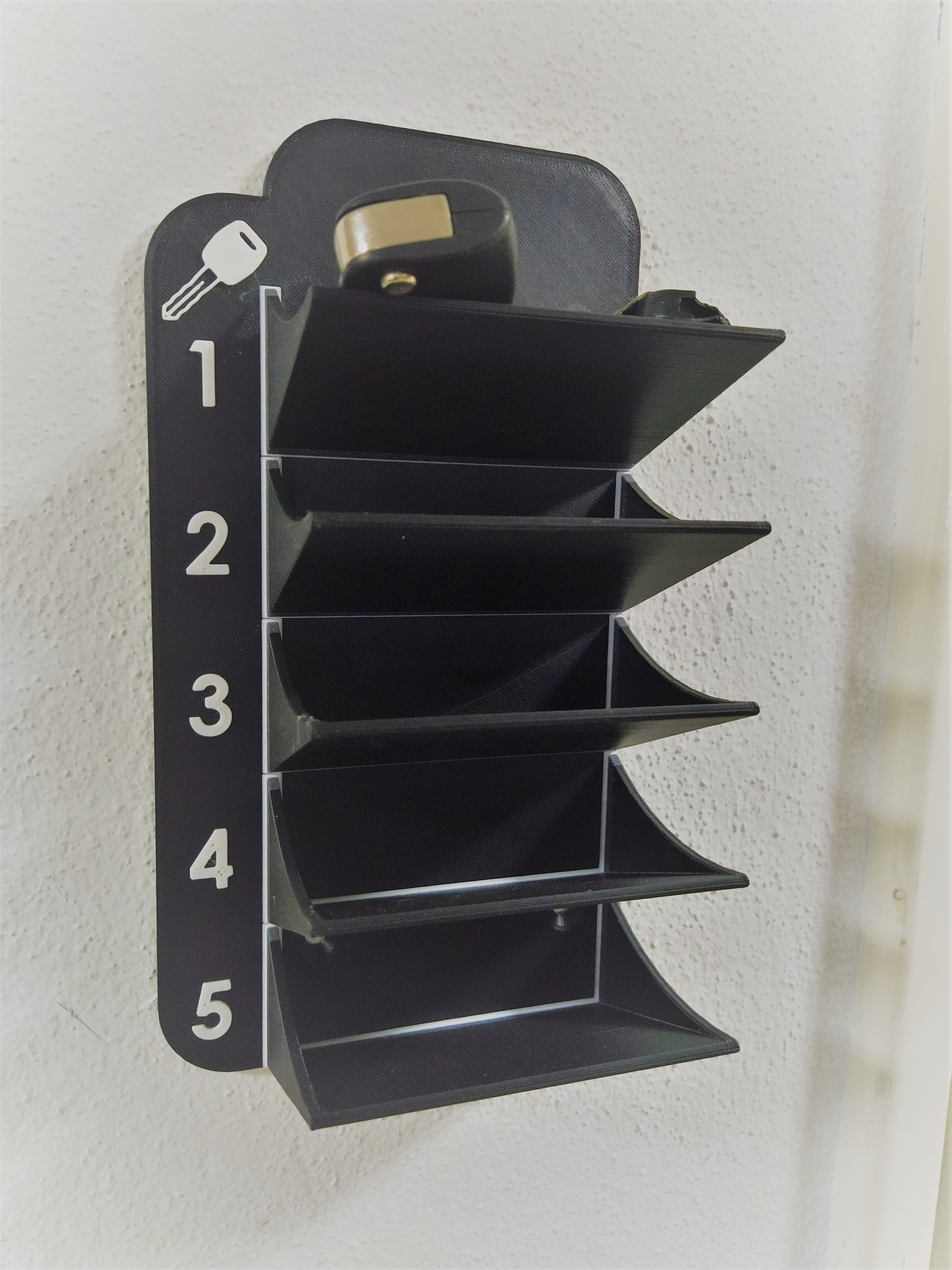 5 Key Holder - Car Garage by Cultura Mat3rial | Download free STL model ...