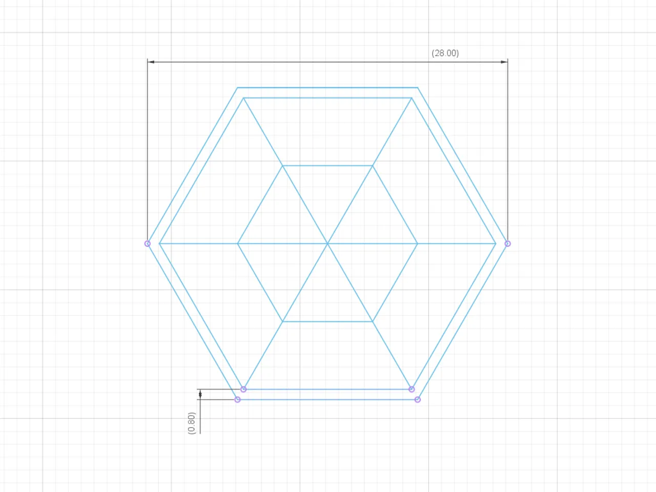 How To Draw A Pentagon On Graph Paper