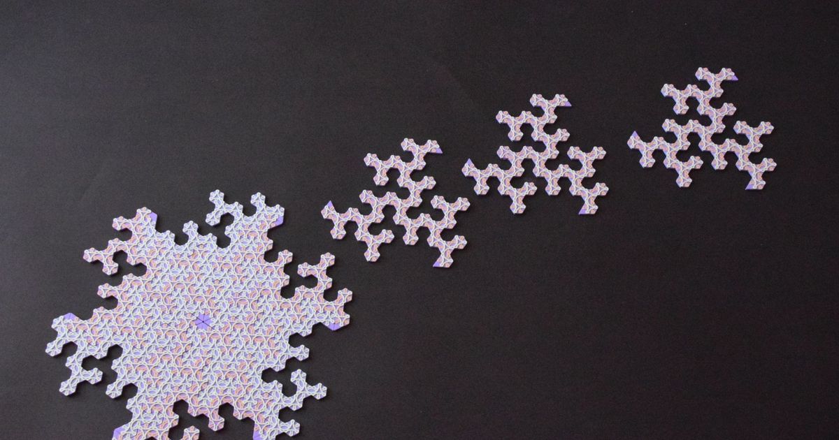 Perpetual Braid (Fractal tiling) by voidbubble | Download free STL ...