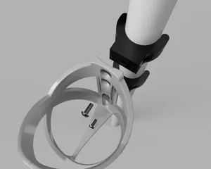 bicycle bottle mount by 3dexp | Download free STL model | Printables.com
