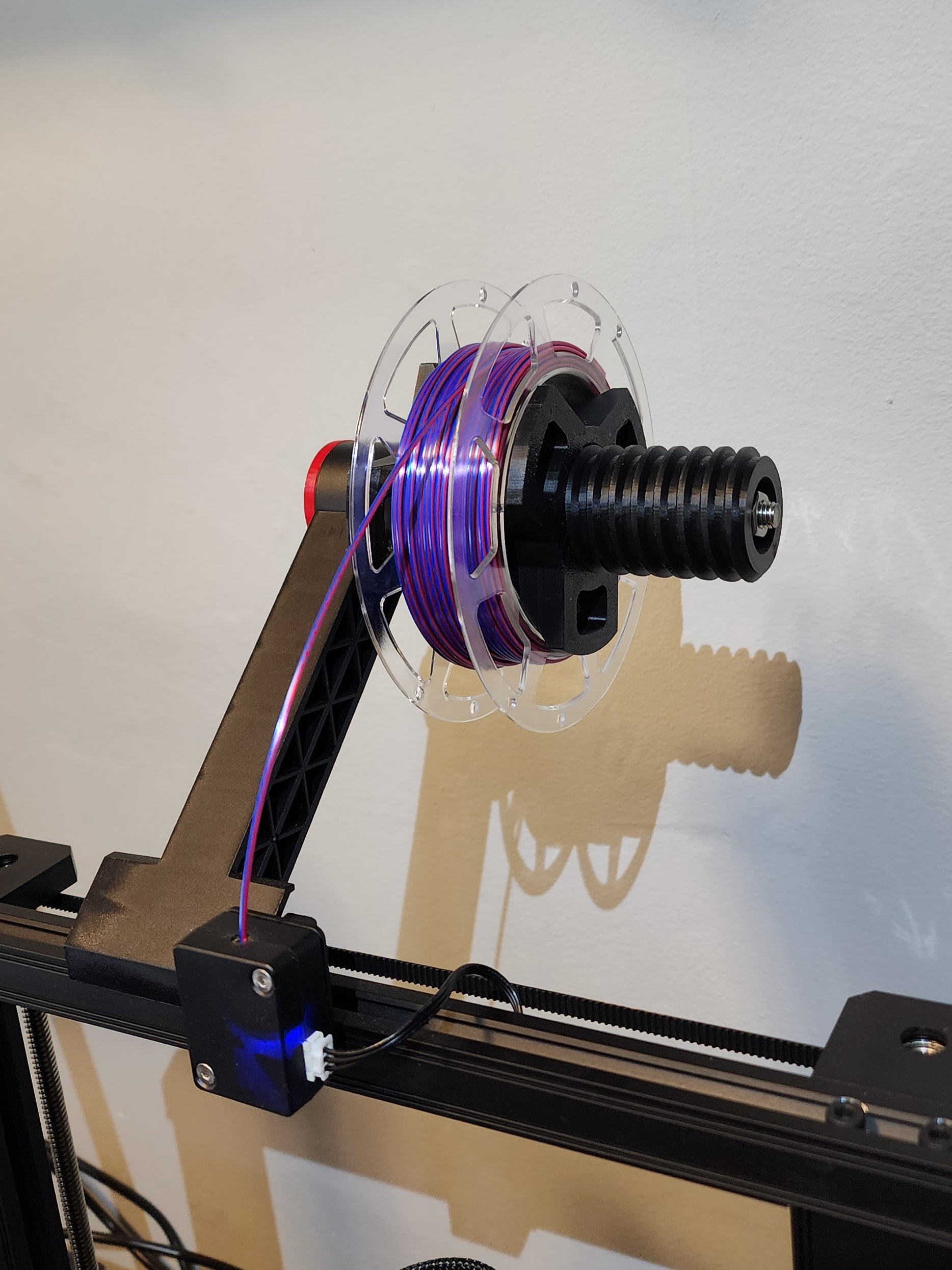 Ball Bearing Spool Holder Ender 3 S1 Ender 2 Pro SV01 by CadeyzDad ...