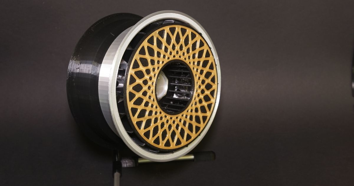 Mini Wheels - BBS RS with Turbofans by Schumo | Download free STL model ...