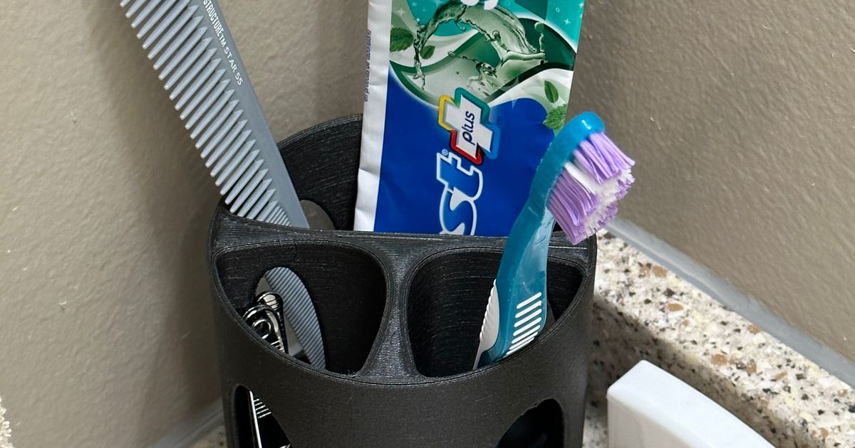 Modified toothbrush holder by Dutchcolonial by mason_cav15 | Download ...