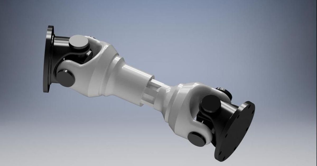 PTO shaft von Radek Š. | Kostenloses STL-Modell herunterladen ...