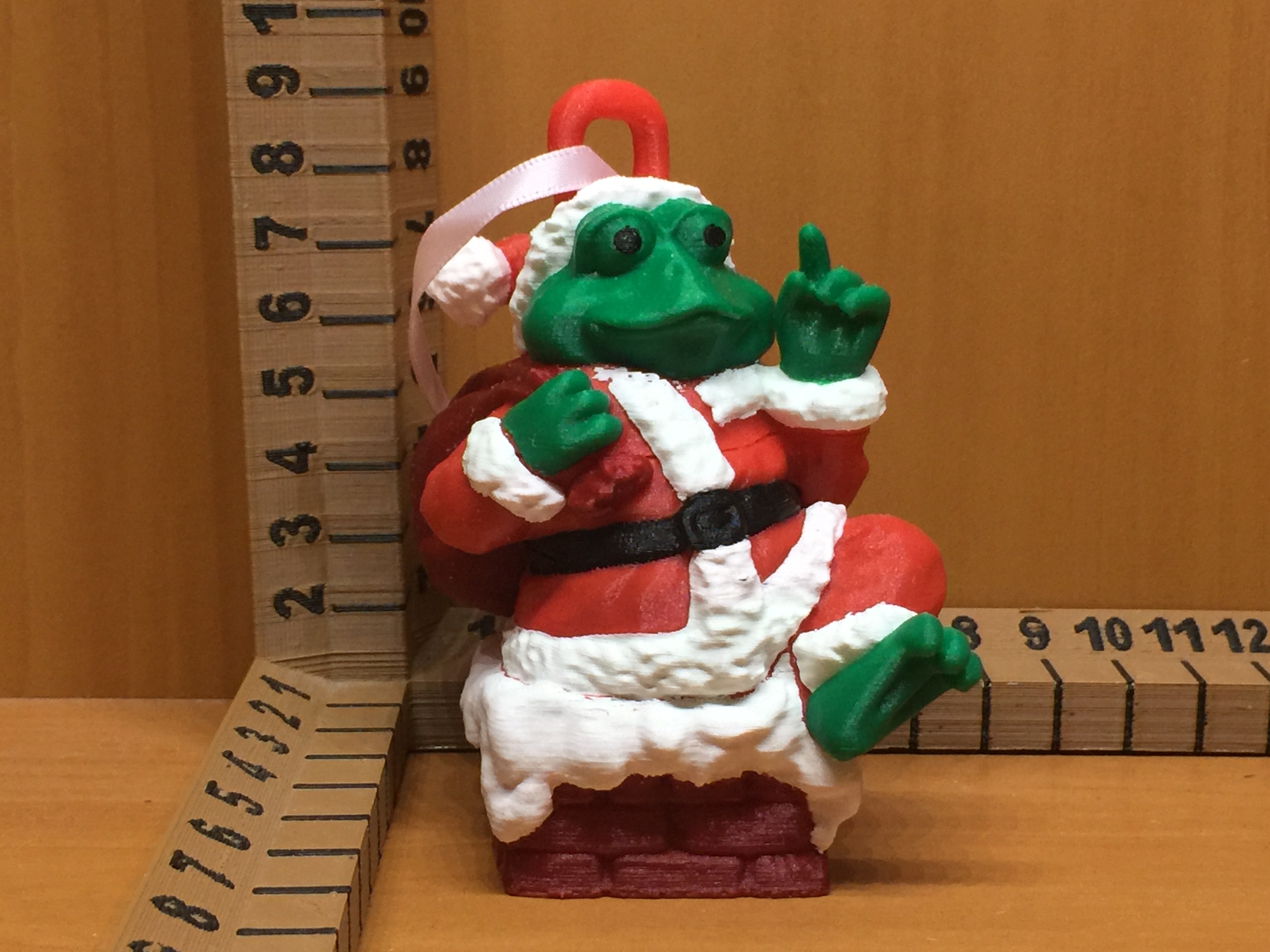 Santa Frog by StarLabs3D | Download free STL model | Printables.com