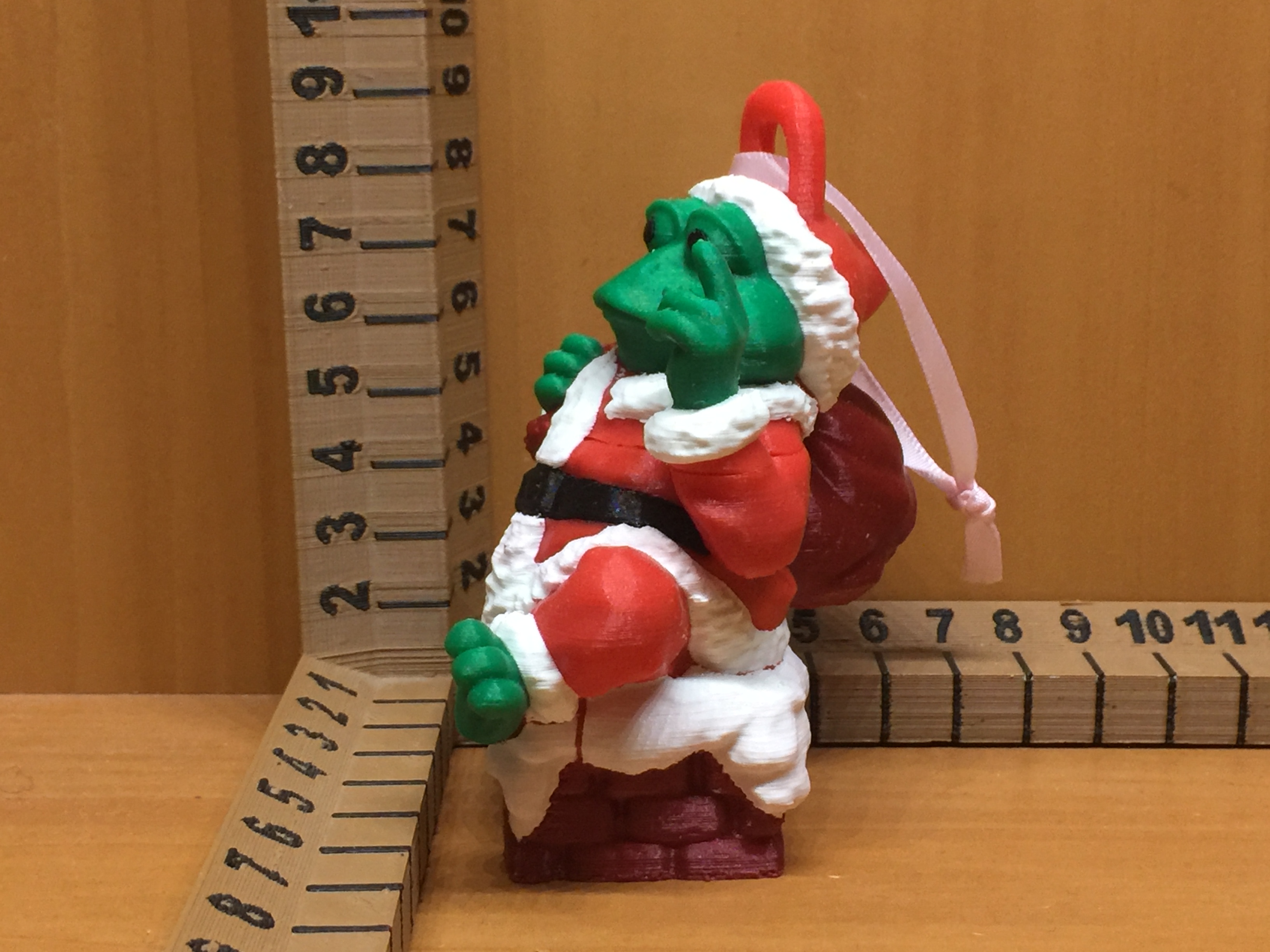 Santa Frog by StarLabs3D | Download free STL model | Printables.com