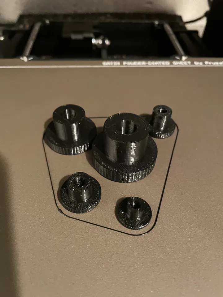 knurled-Bolt-Nut-DIN466 / Knob / Hohe Rändelmutter DIN466 M3, M4, M5, M6, M8, M10 by genja ...
