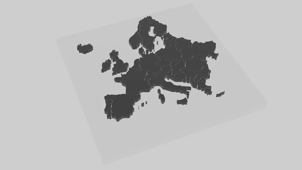 Europe by Ruben Kaptein | Download free STL model | Printables.com