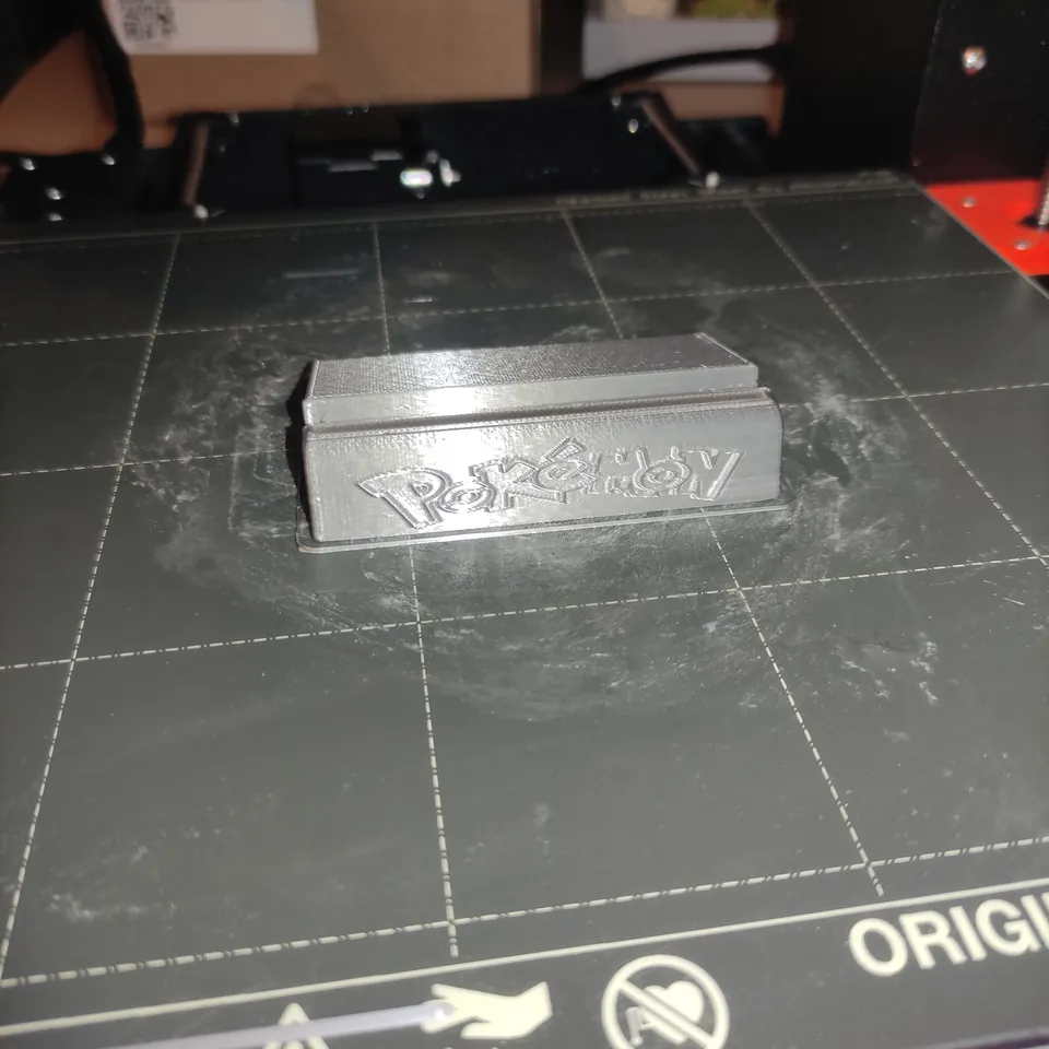 Pokemon Card Stand mit Logo by Robert | Download free STL model ...