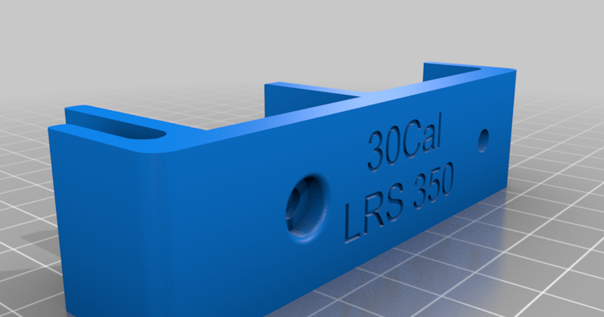 30cal Ammo Box PSU Mount by Derik Whittaker | Download free STL model | Printables.com