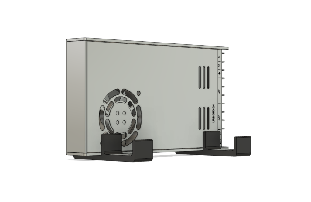 30cal Ammo Box PSU Mount by Derik Whittaker | Download free STL model | Printables.com