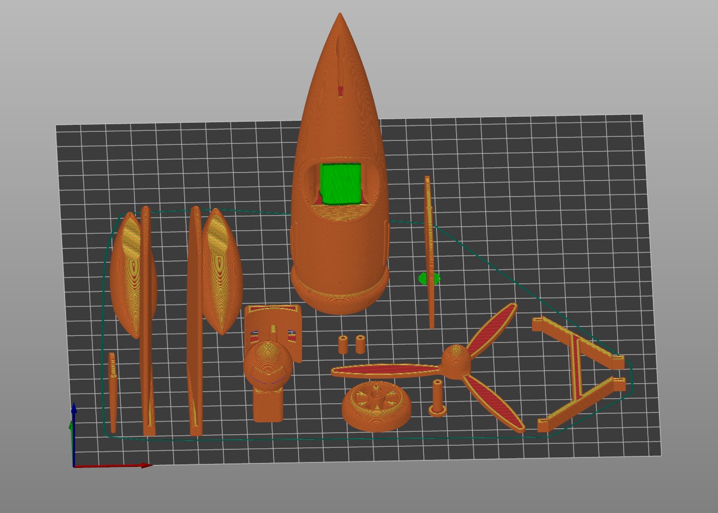 Plane model by Jarda Linek | Download free STL model | Printables.com