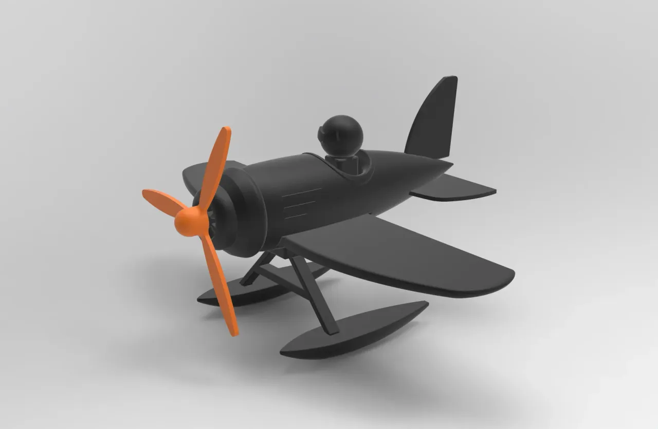 Plane model by Jarda Linek | Download free STL model | Printables.com