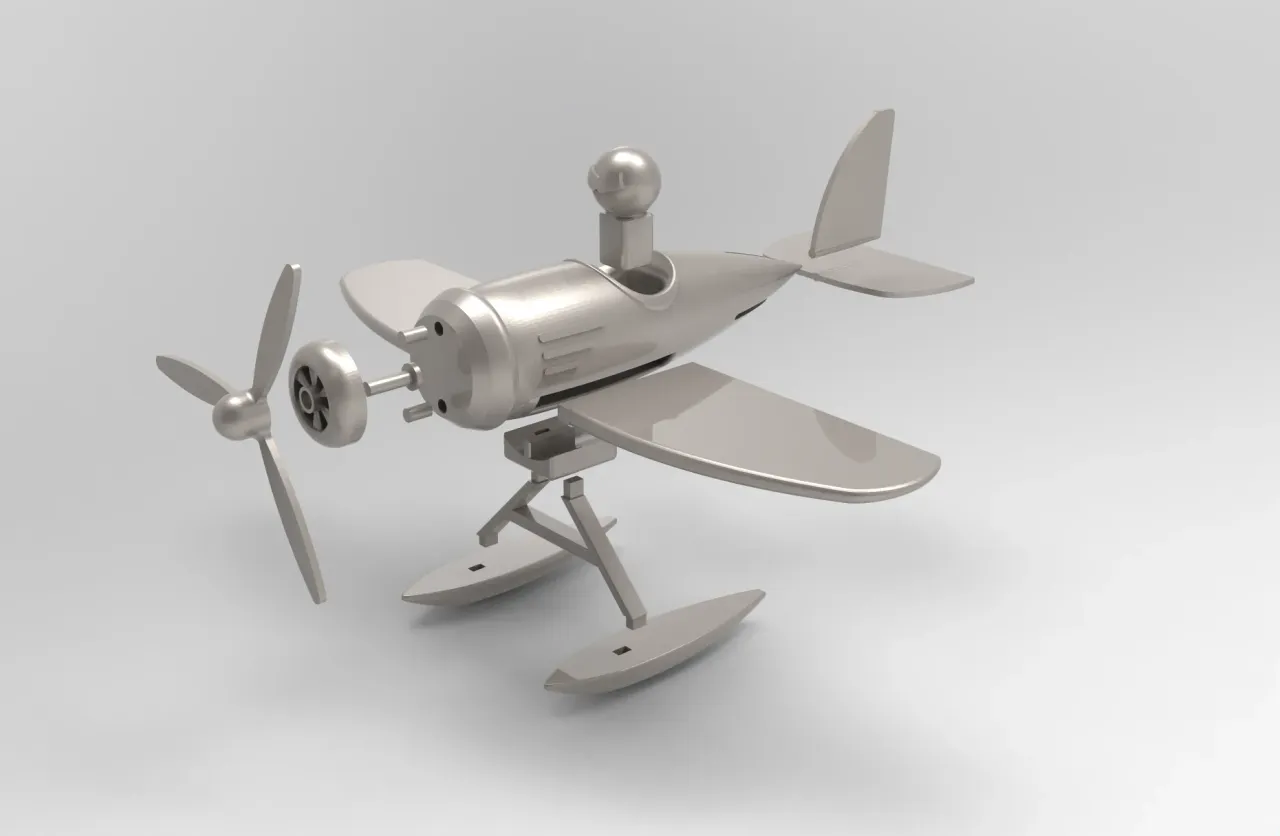 Plane model by Jarda Linek | Download free STL model | Printables.com