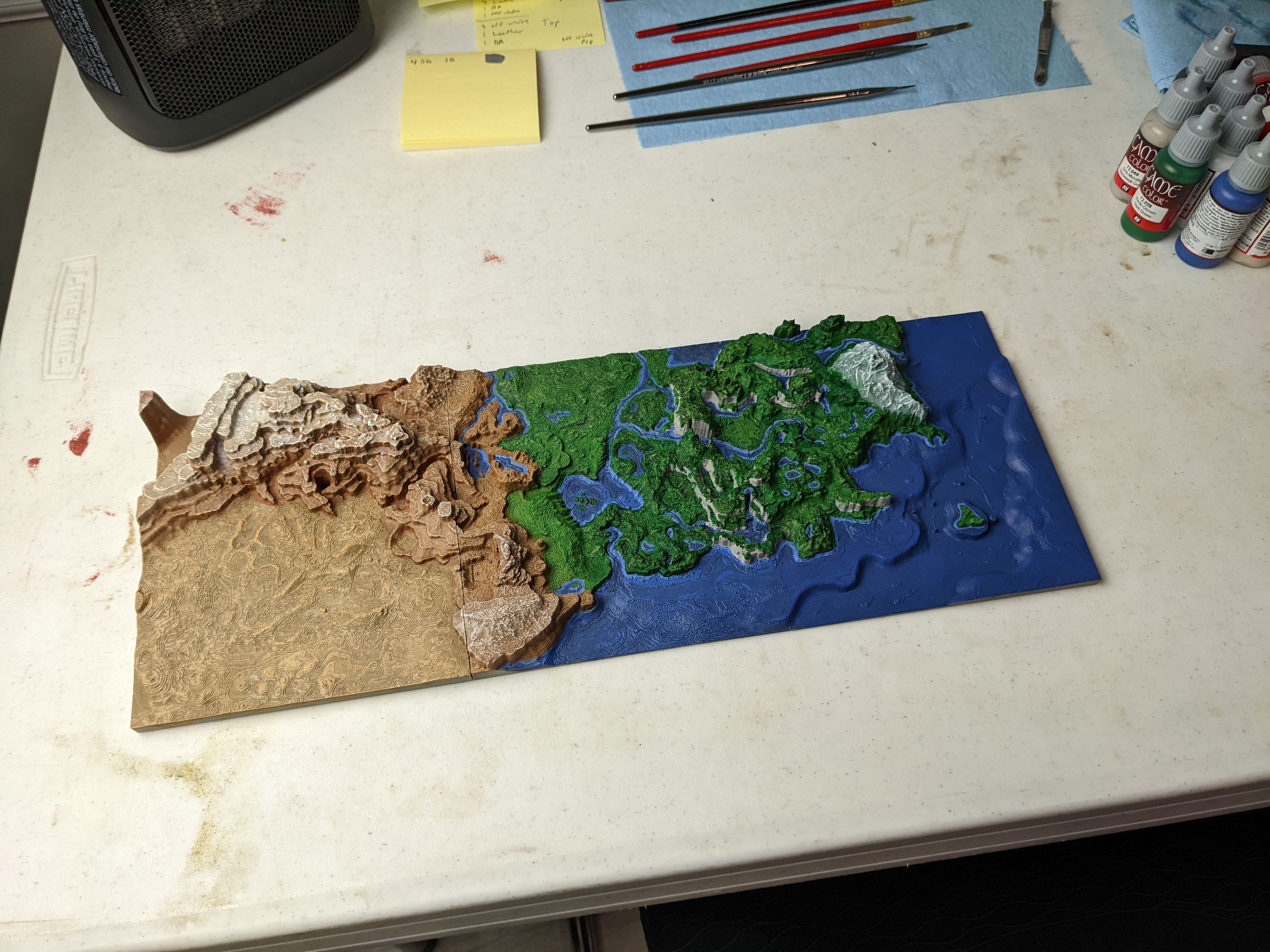 Legend of Zelda Breath of the Wild Topographic Map por Saphira ...