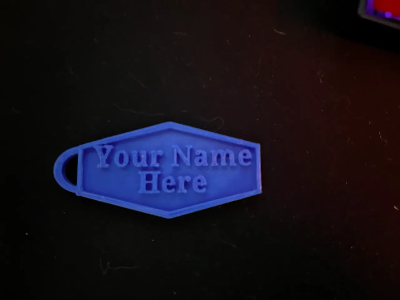 Customizeble nametag by jake | Download free STL model | Printables.com