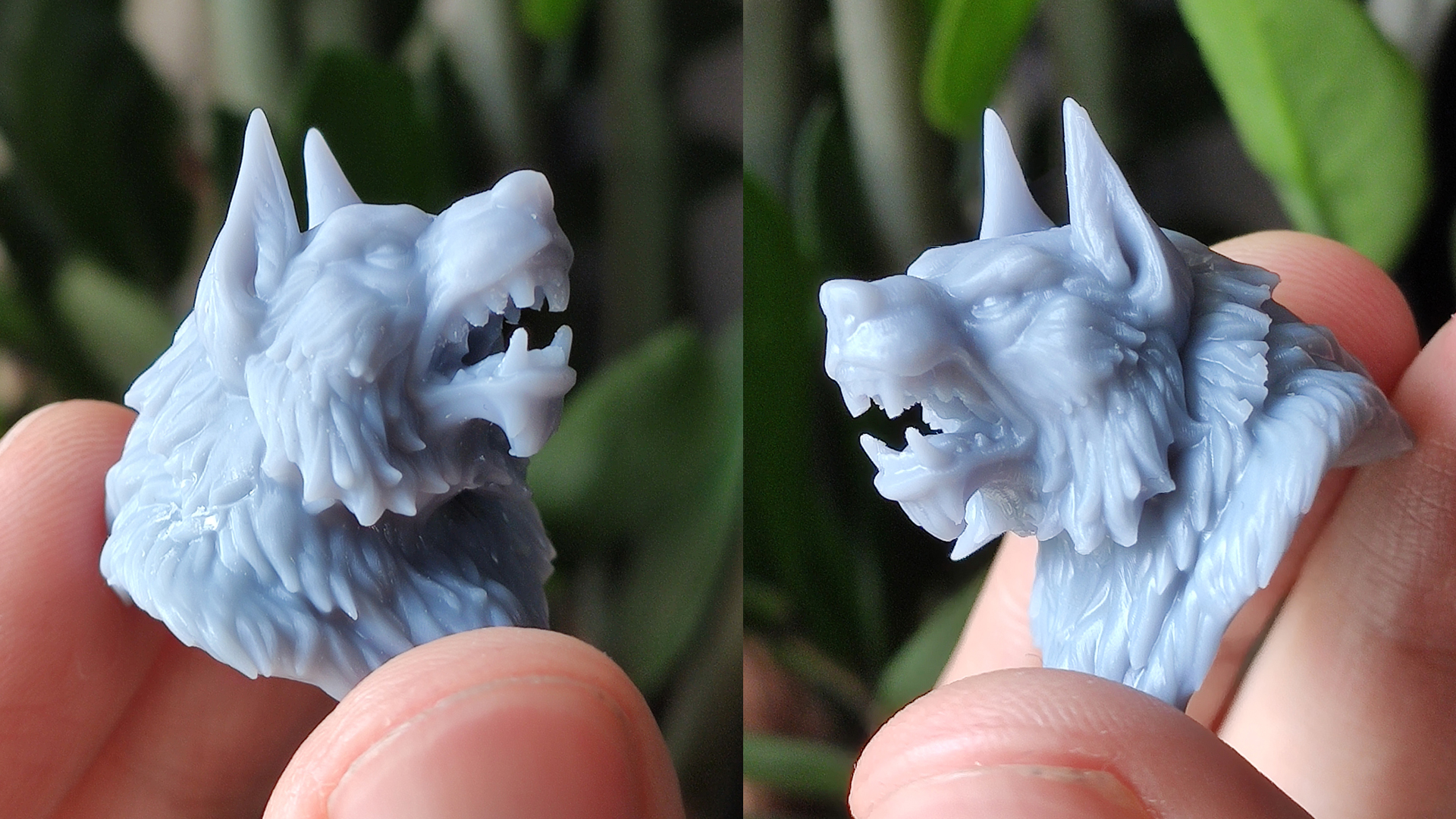 Werewolf bust by White Werewolf Tavern | Download free STL model ...