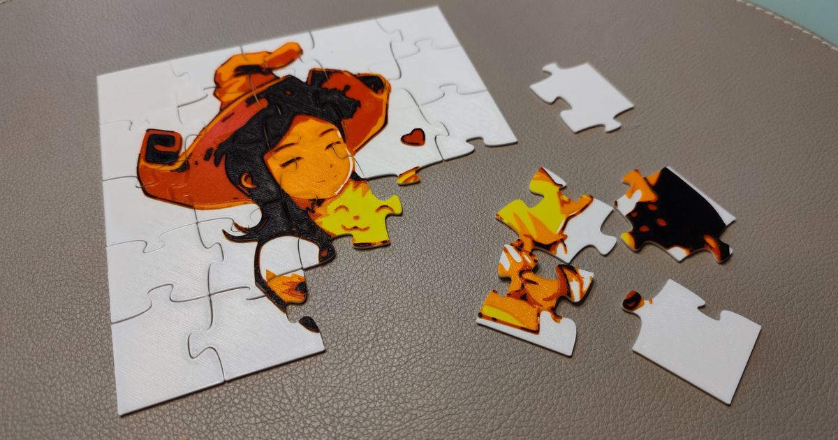 3D printed puzzle by Mixi | Download free STL model | Printables.com