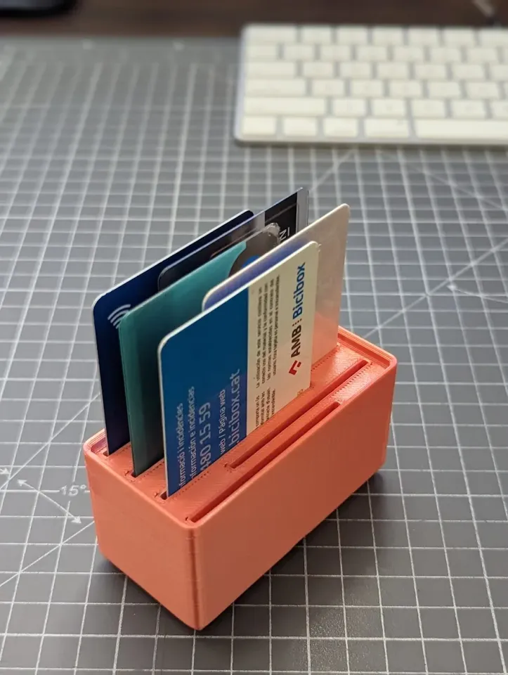 Gridfinity 1x2x6 credit card holder by Jairo José Martín Cabello | Download free STL model ...