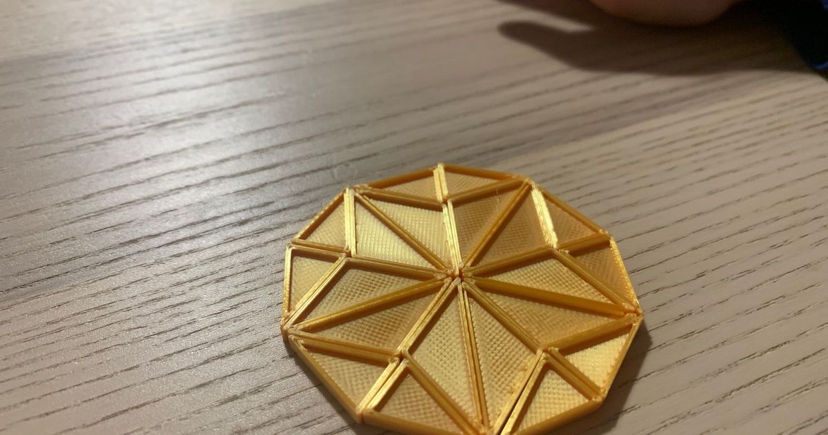 Tessellating Penrose Triangles II by MarkoJ | Download free STL model ...