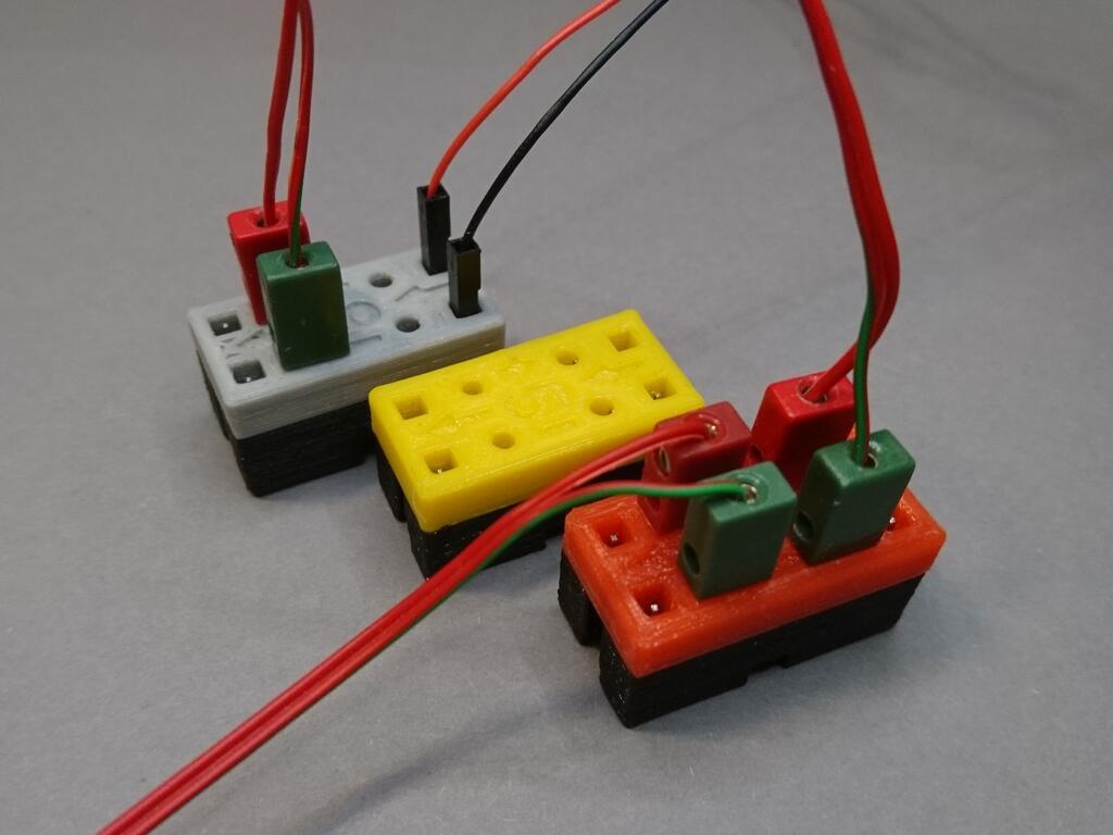 Small DC-DC converters for fischertechnik by juh | Download free STL ...