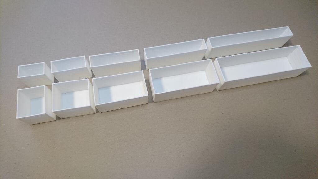 Organizer boxes for fischertechnik by juh | Download free STL model ...