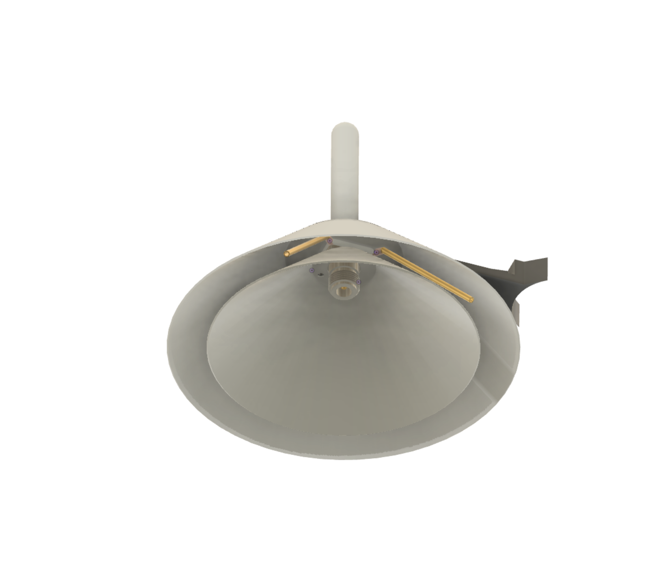 ADS-B 1/4 Wave GP Antenna Radome and Mount by Pascal | Download free ...