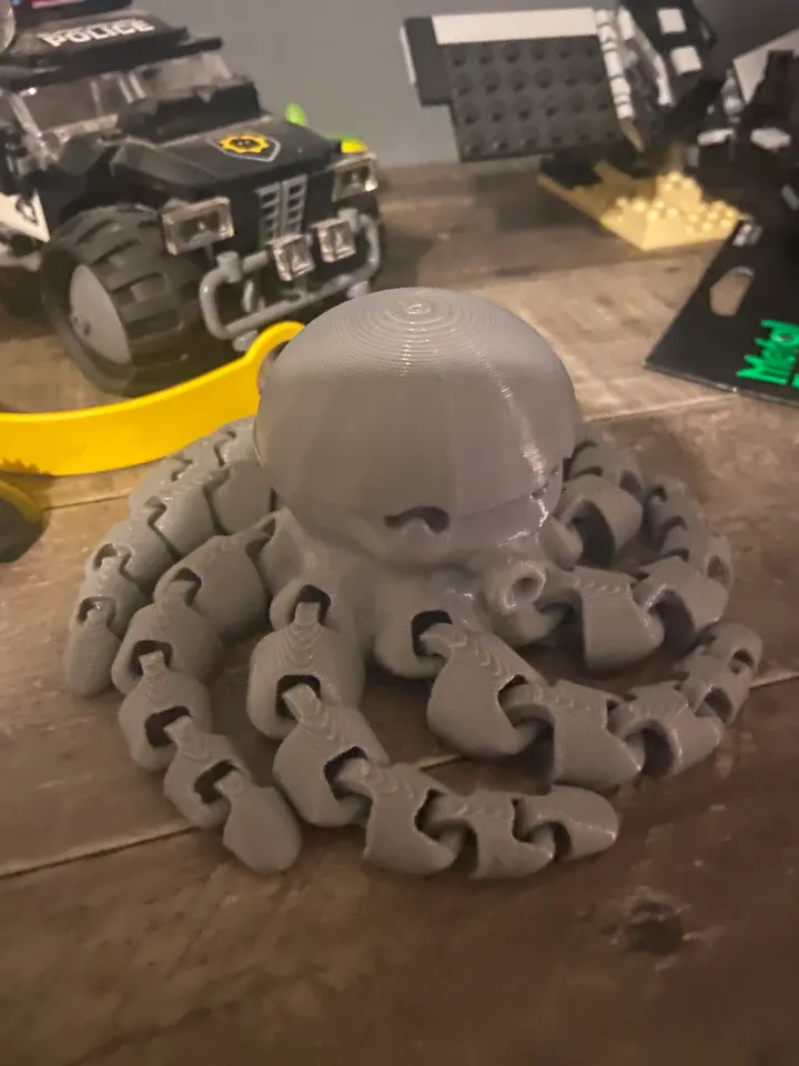 Giant flexy octopus by Oreomakerman | Download free STL model ...