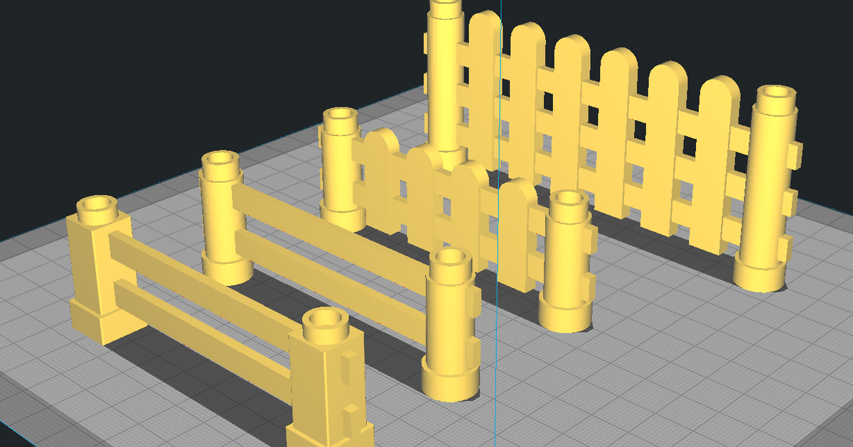 Duplo fence generator von Radek Věchet | Kostenloses STL-Modell ...