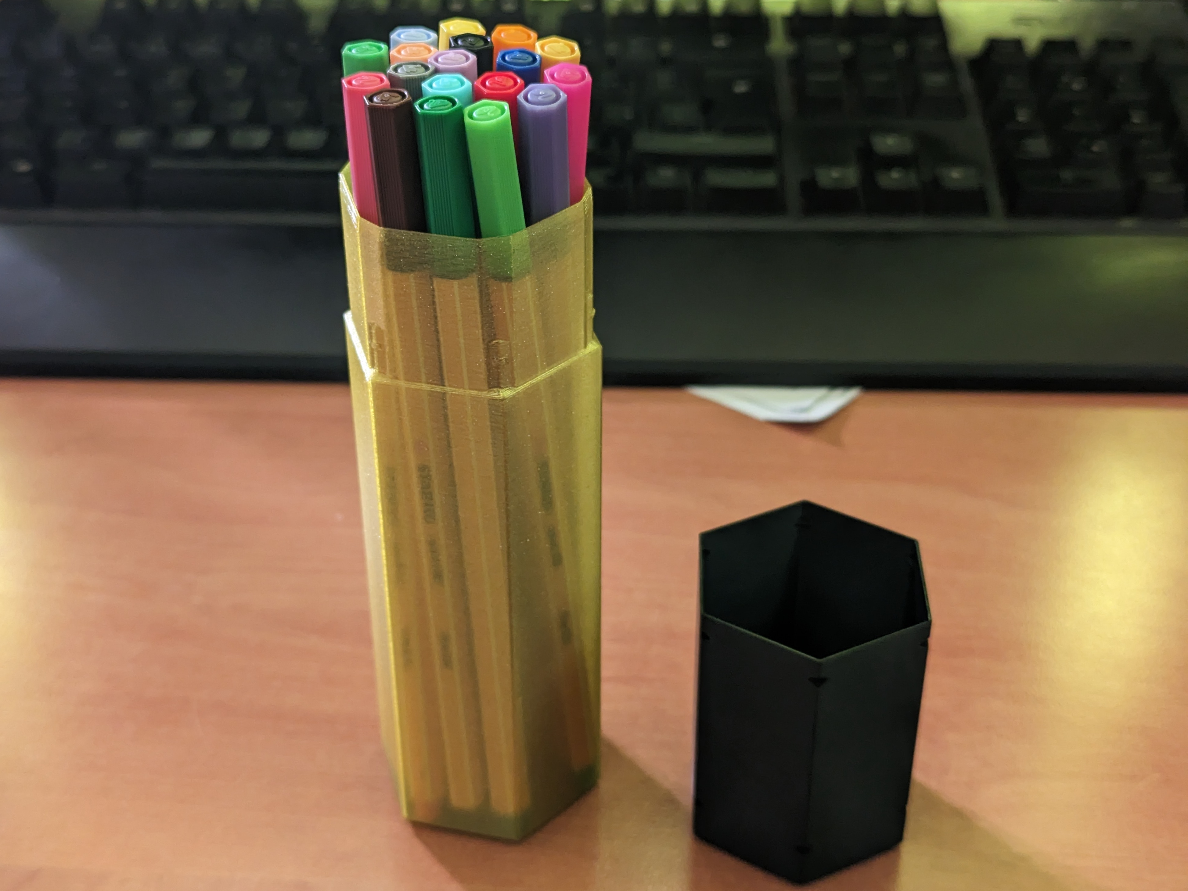 Hex Case for Stabilo point 88 by Martin Darebný | Download free STL ...