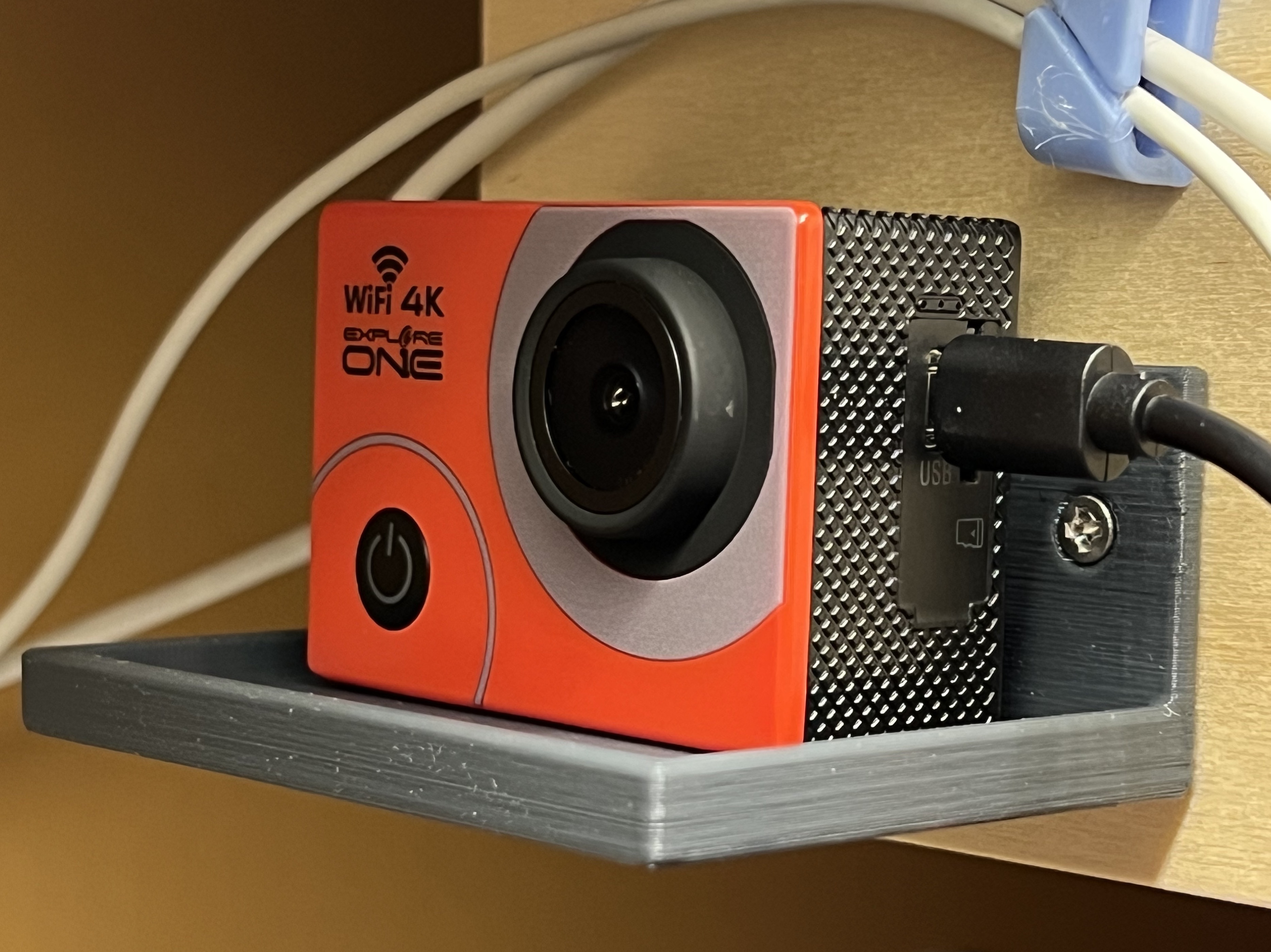 Action Cam shelf by mscalora | Download free STL model | Printables.com
