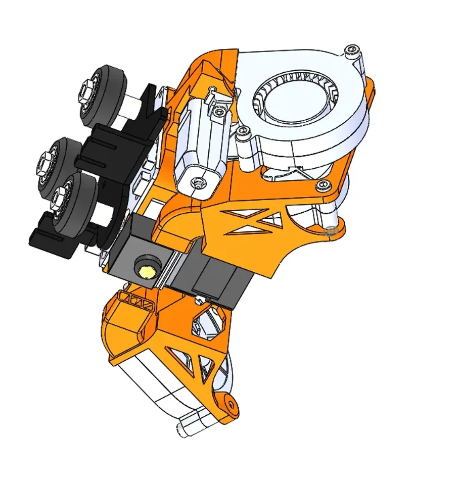 V1.1.1 Hornet: Creality Sprite Extruder Cooling System Mod by psycen ...