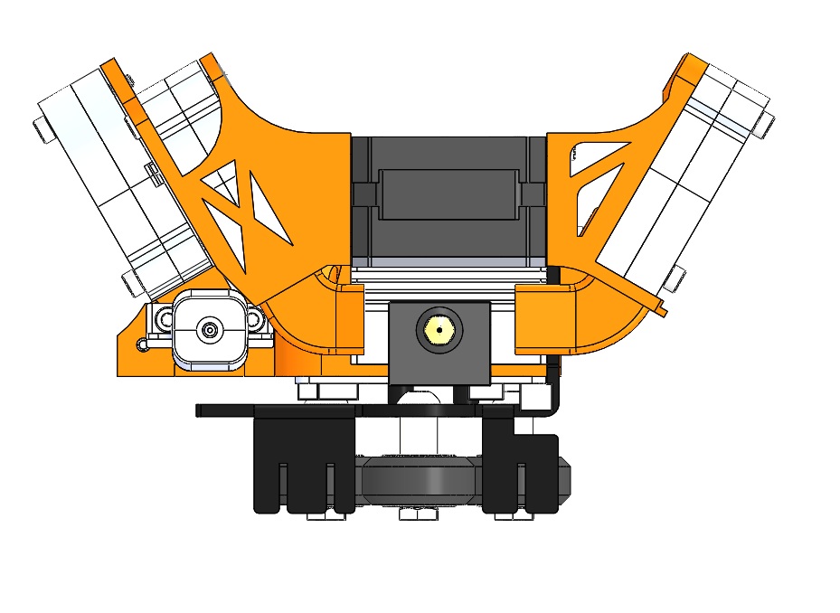 V1.1.1 Hornet: Creality Sprite Extruder Cooling System Mod by psycen | Download free STL model ...
