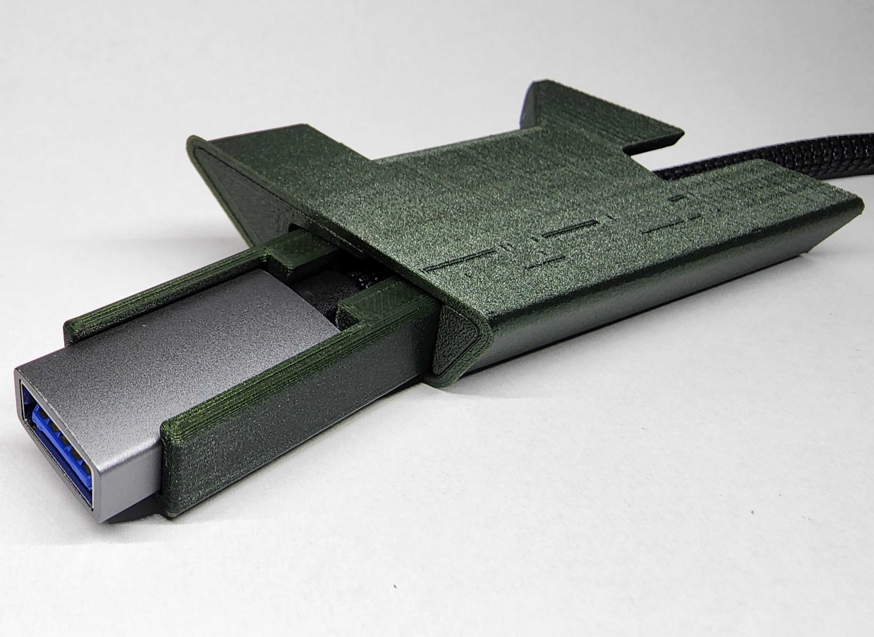 USB Extension Shell Insert by Janek57 | Download free STL model ...