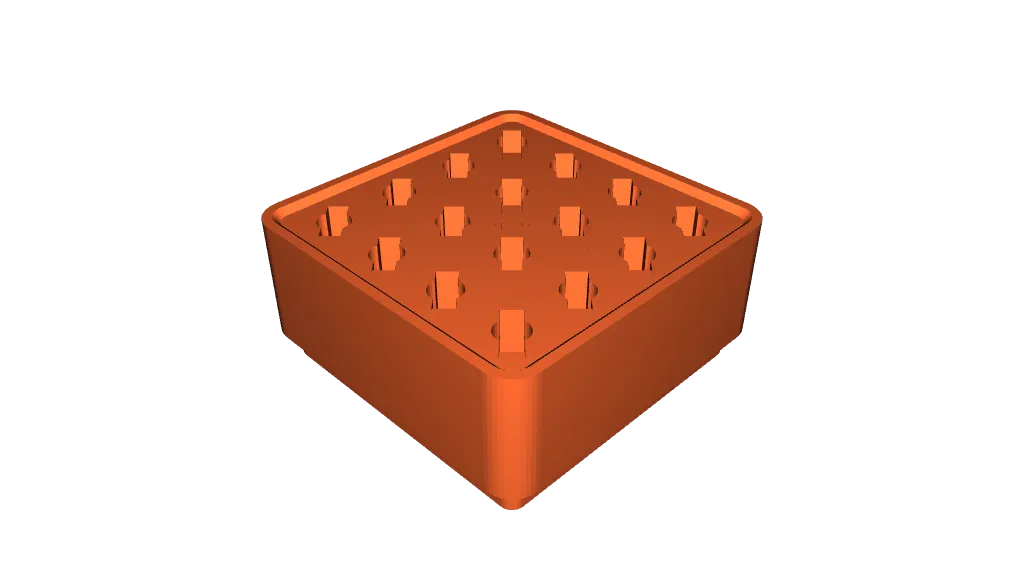 Gridfinity Microlux chisel tip and sander head storage modules by Aaron ...