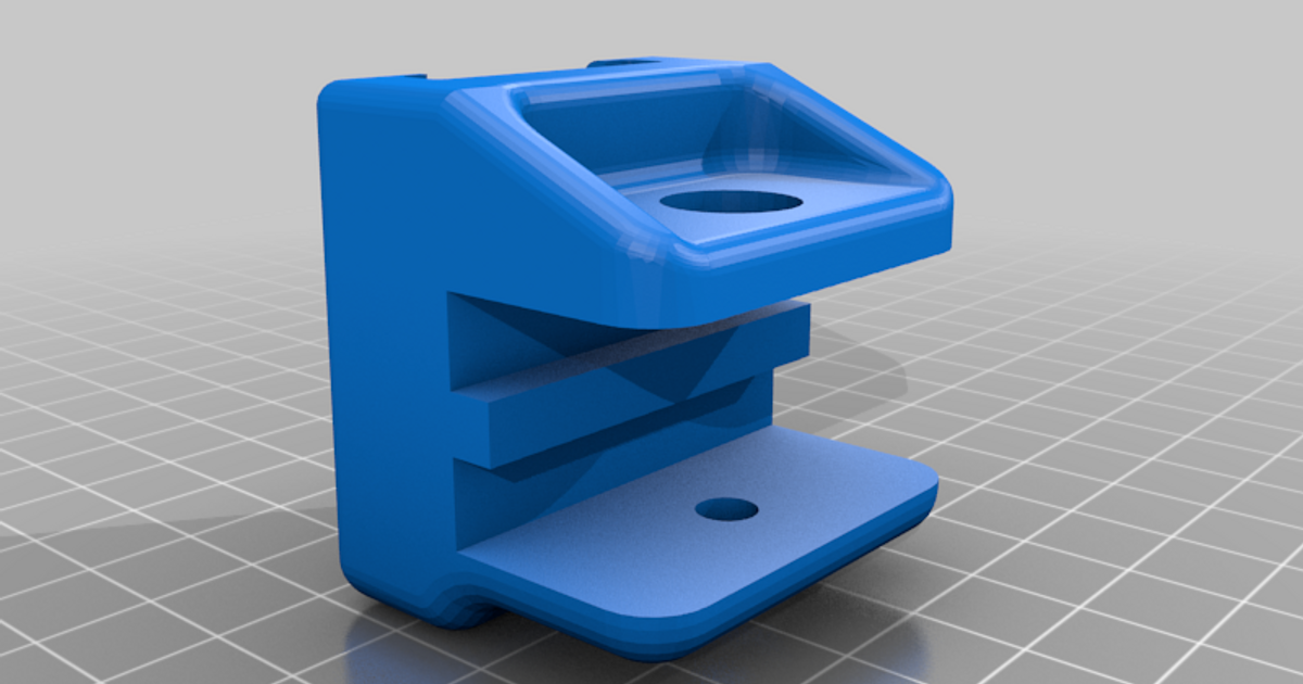 Filler filament spool holder roller 2020 extrusion mount by Aaron ...