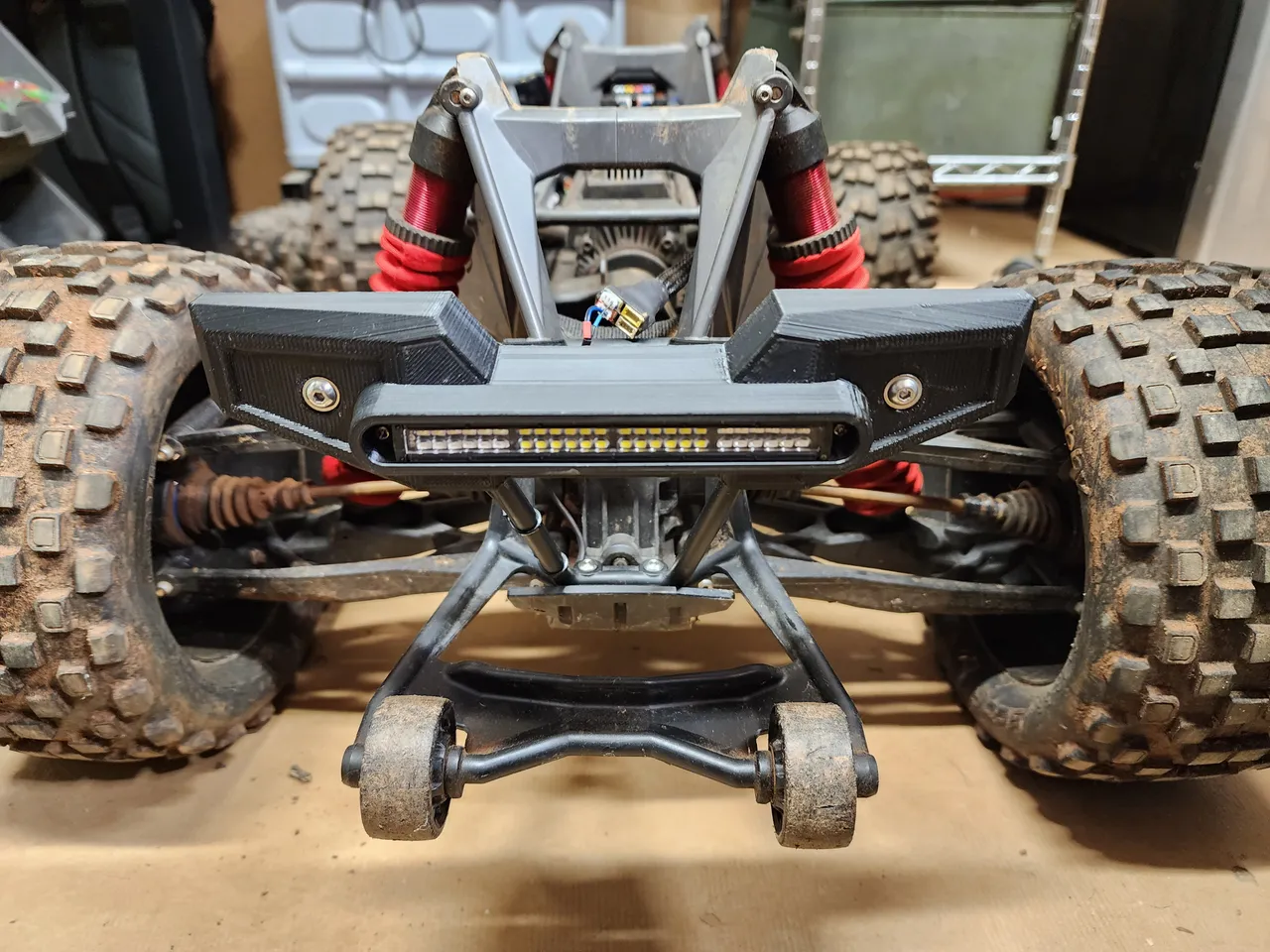 X-MAXX Rear Bumper Light Bar by Aaron Kelley | Download free STL model ...