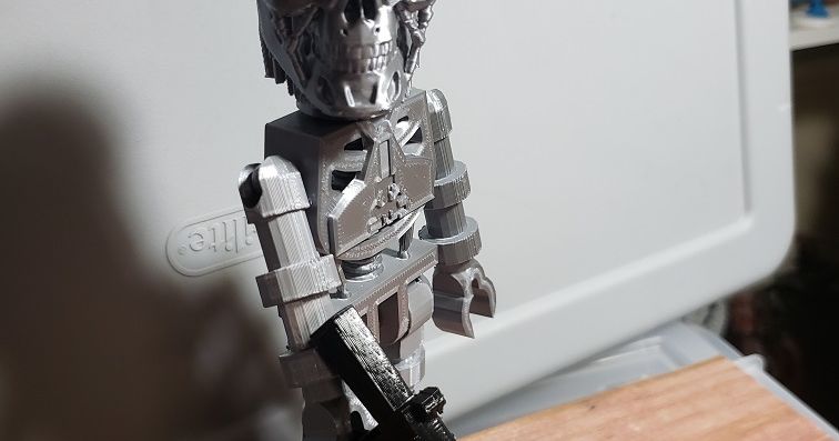 LEGO Terminator LG Minifig (X4) por Spaceman Spiff | Descargar modelo ...