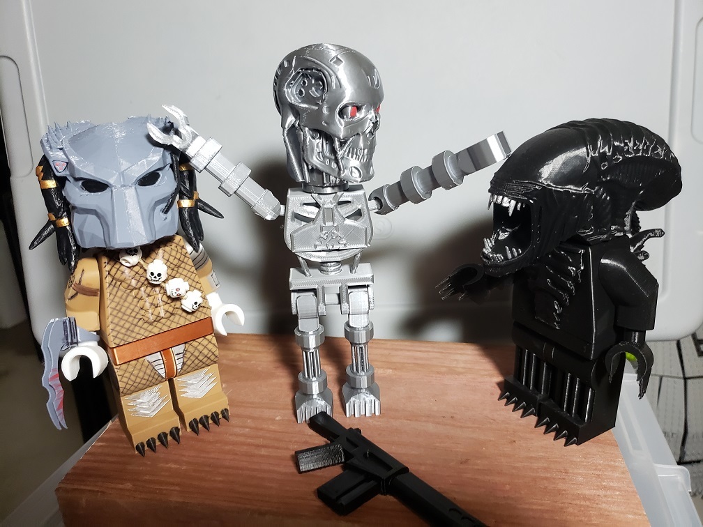 LEGO Terminator LG Minifig (X4) por Spaceman Spiff | Descargar modelo ...