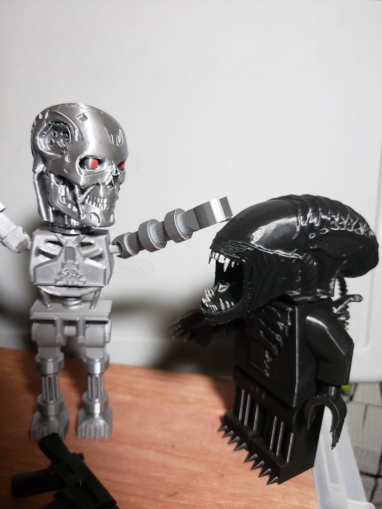 LEGO Terminator LG Minifig (X4) por Spaceman Spiff | Descargar modelo ...