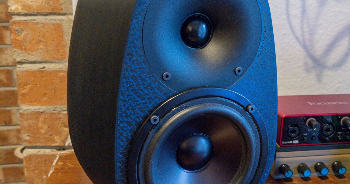 D Notes - cabinet for Dayton C Note speaker kit by Loudifier | Download ...