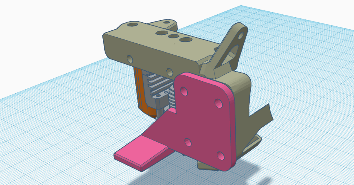 kp3s sherpa limit switch plate by markyrules | Download free STL model ...