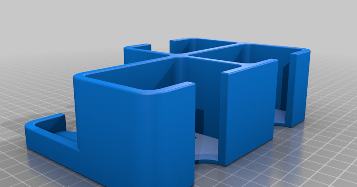 Ticket To Ride Game Card Holder by edgett | Download free STL model ...