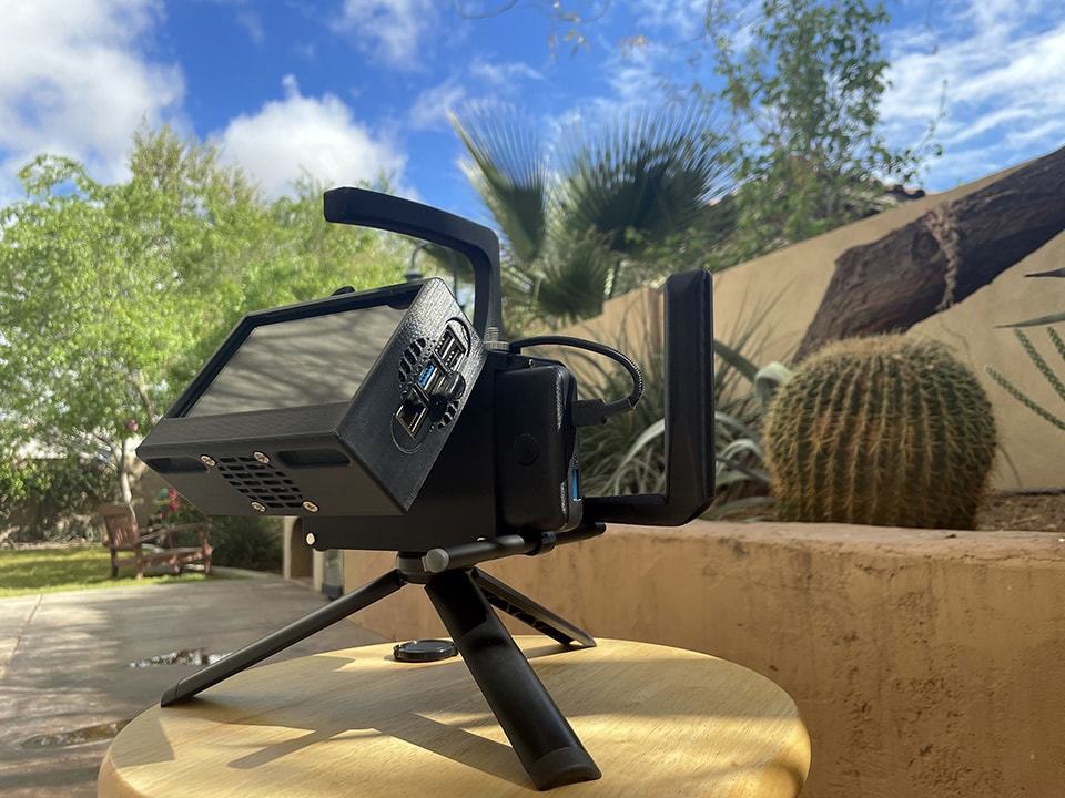 Camera 2: Cinema-style camera housing for Raspberry Pi 4 and HQ camera ...